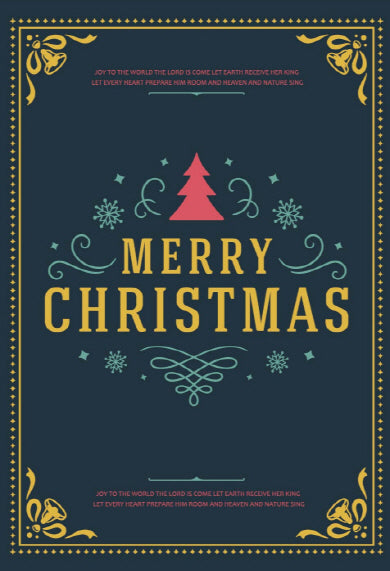 $2.5 Cards X-Mas (6pcs/pk)